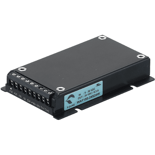 WAF150 DC/DC Converter 150W EN50155 | Helios Power Solutions