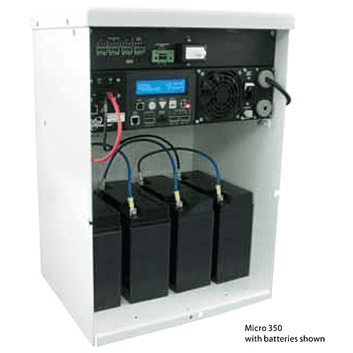 Micro 350 - Industrial Enclosed AC UPS 350 VA - Outdoor UPS