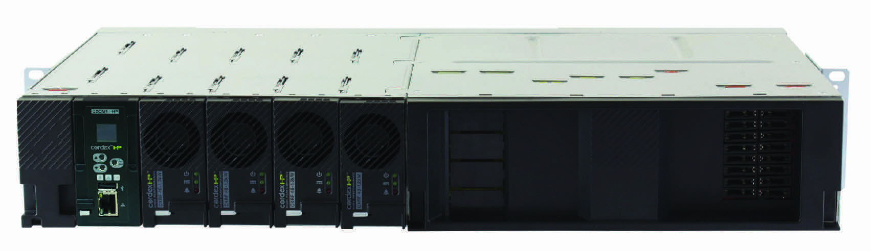 48Vdc Modular Battery Charger with front accessible fuse distribution
