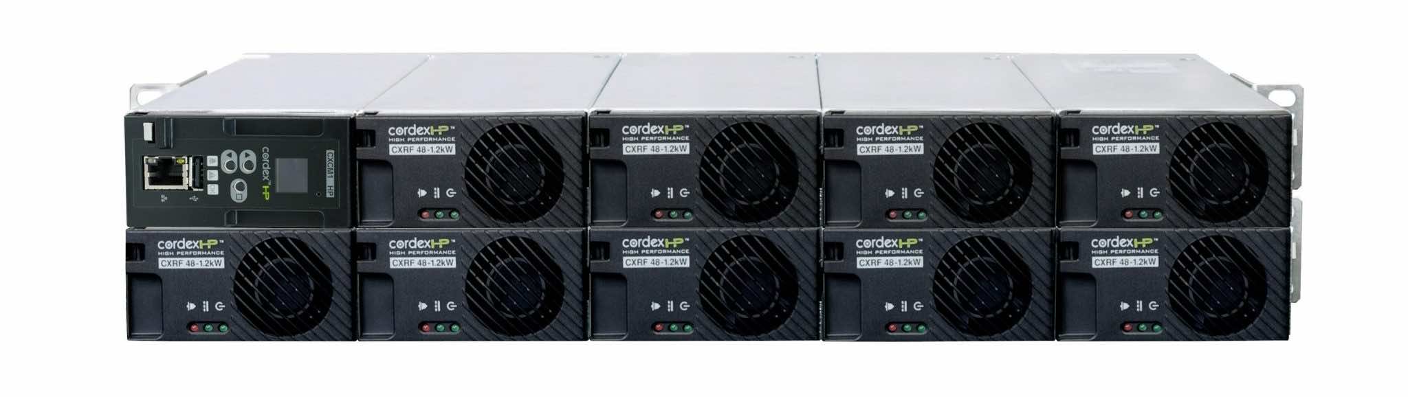 48Vdc Modular Battery Charger with front accessible fuse distribution