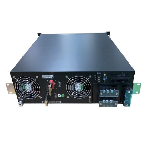 3U 19" Rack Mount DC/AC Inverter 5kVA | Helios Power Solutions